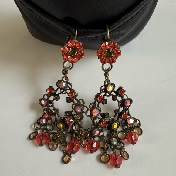 Sorrelli | Jewelry | Vintage Sorrelli Crystal Chandelier Earrings ...